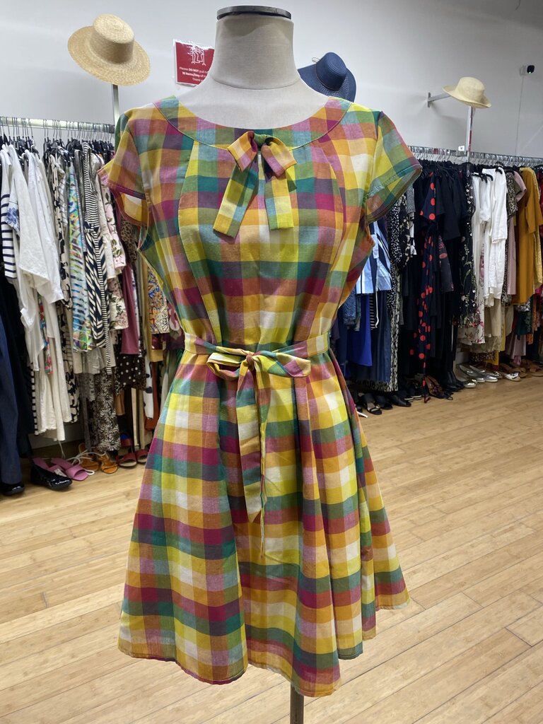 Dancing Days by Banned plaid dress NWT M – Rikochet Resale Online